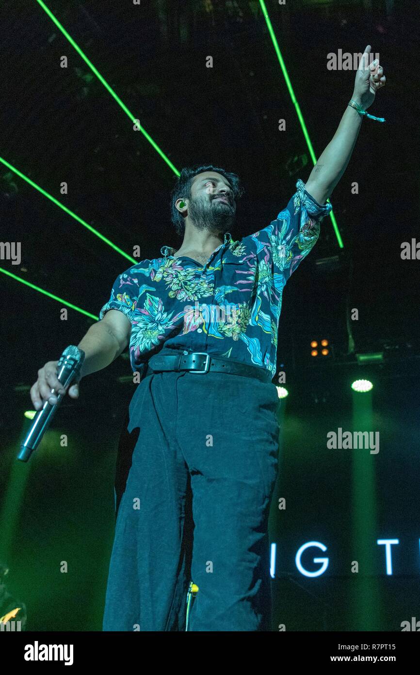 Inglewood, California, USA. 9th Dec, 2018. SAMEER GADHIA of Young The ...