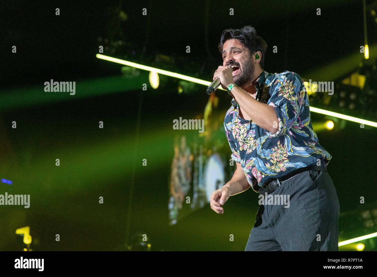 Inglewood, California, USA. 9th Dec, 2018. SAMEER GADHIA of Young The ...