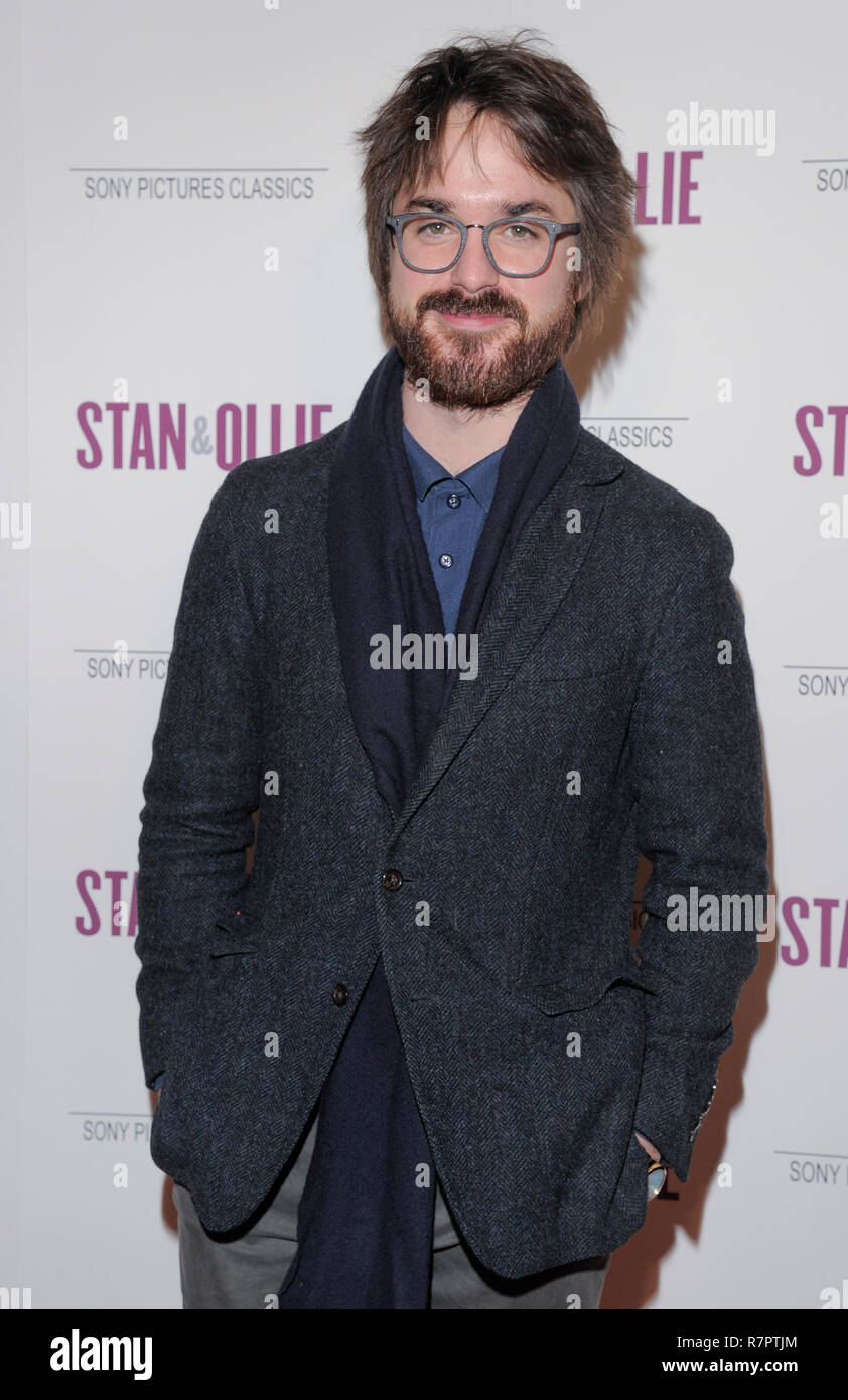 New York, USA. December 10, 2018: Thomas Matthews attends the 'Stan ...