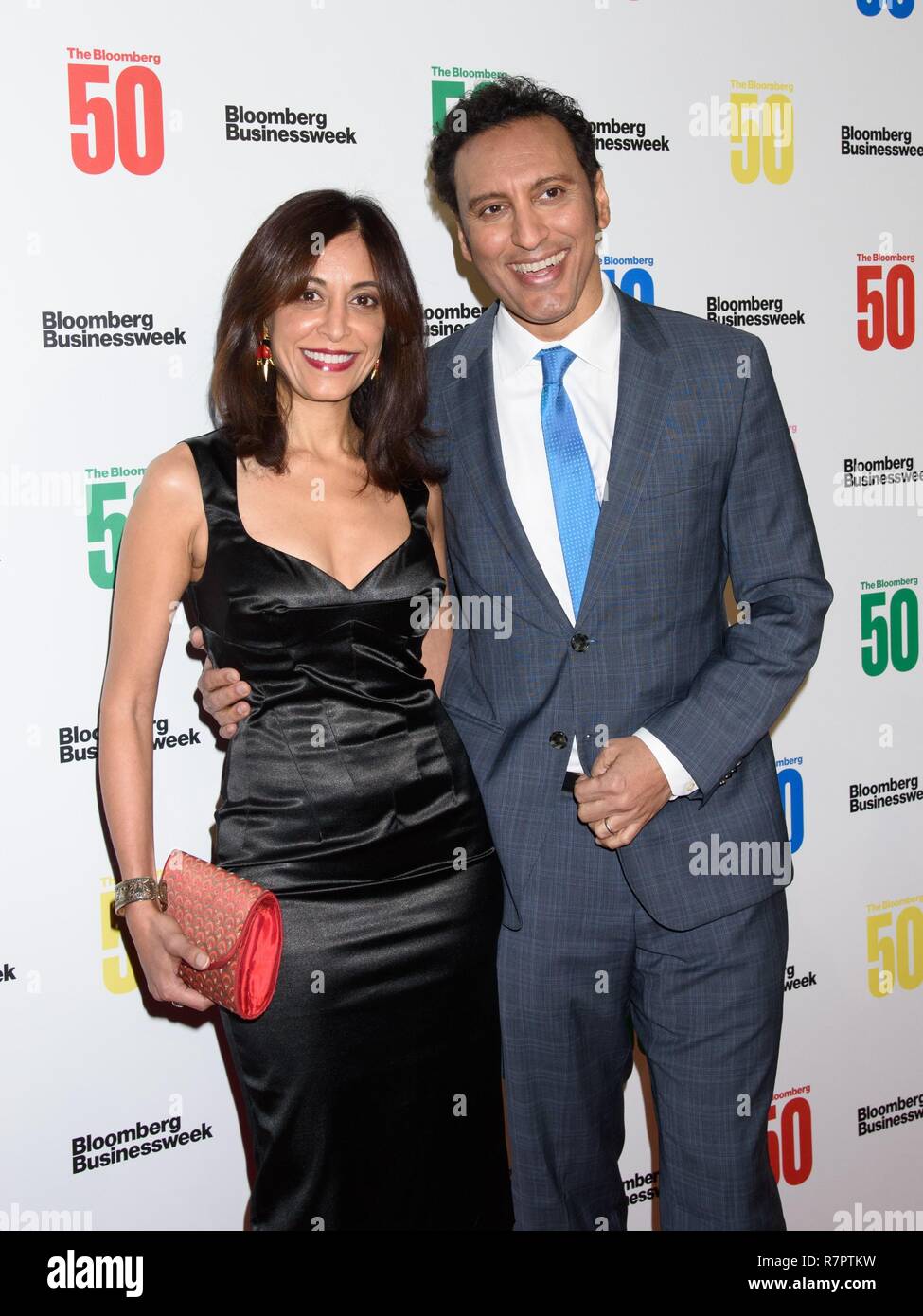 New York, NY, USA. 10th Dec, 2018. Shaifali Puri, Aasif Mandvi at ...