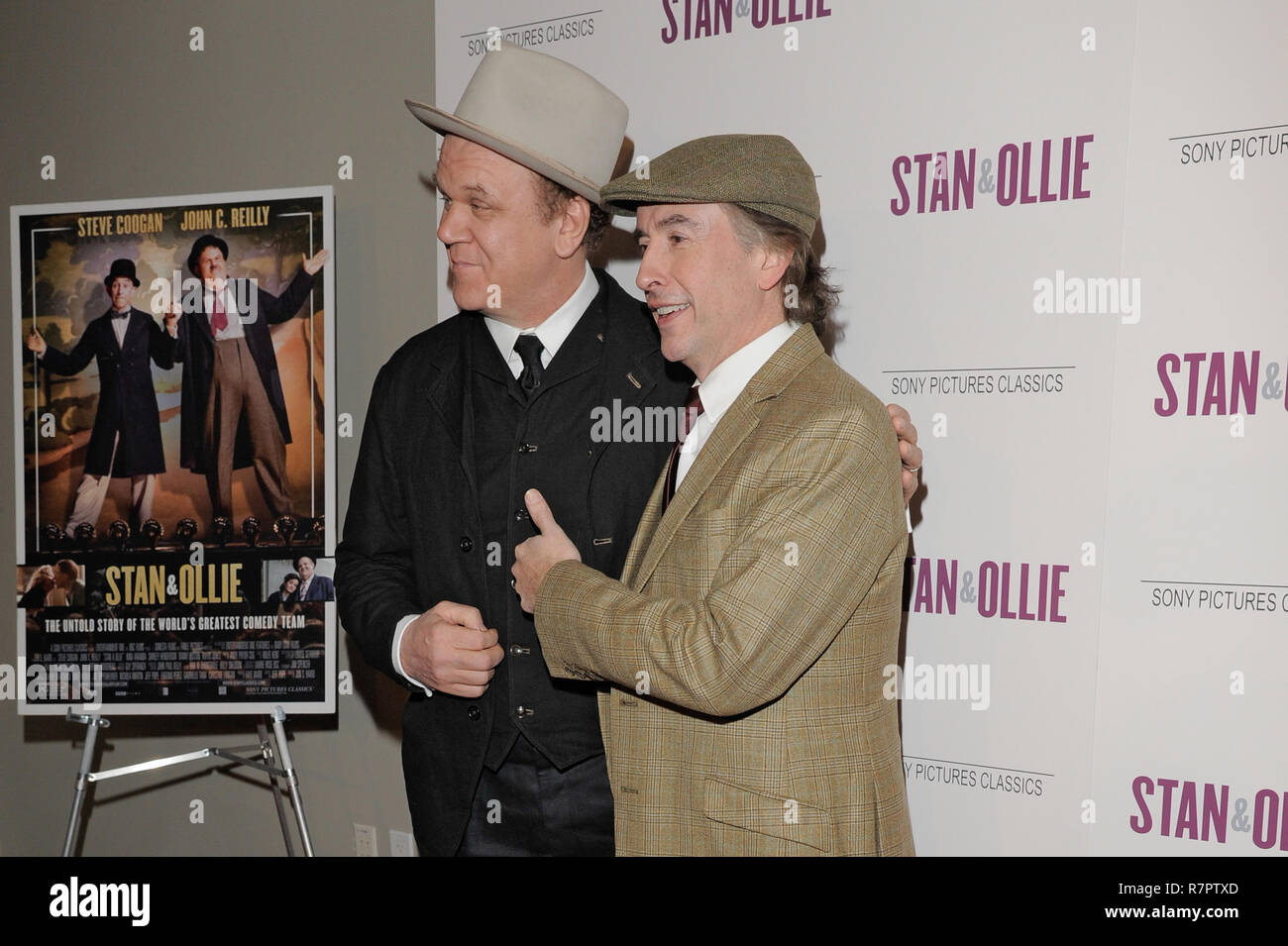 New York, USA. 10th Dec 2018. Actors Steve Coogan and John C. Reilly ...