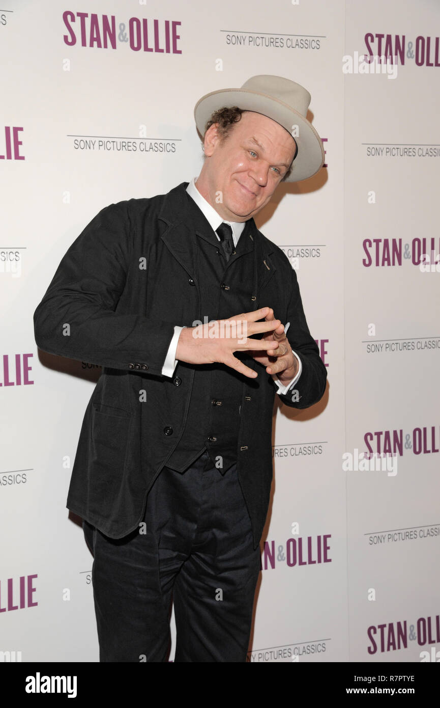 New York, USA. 10th Dec 2018. Actor John C. Reilly attends the 'Stan ...