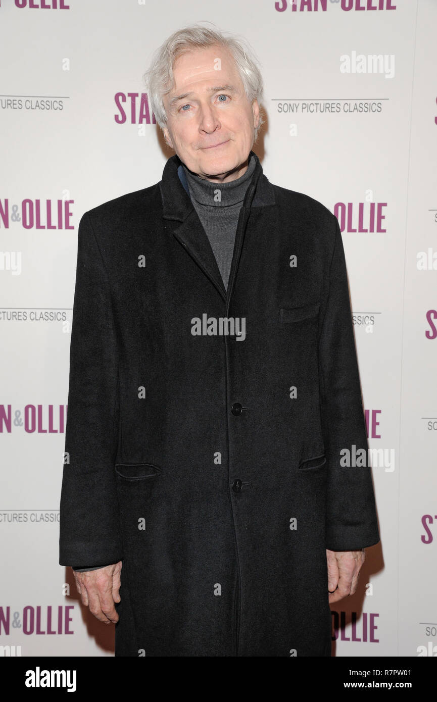 New York, USA. 10th Dec 2018. Playwrighter John Patrick Shanley attends ...