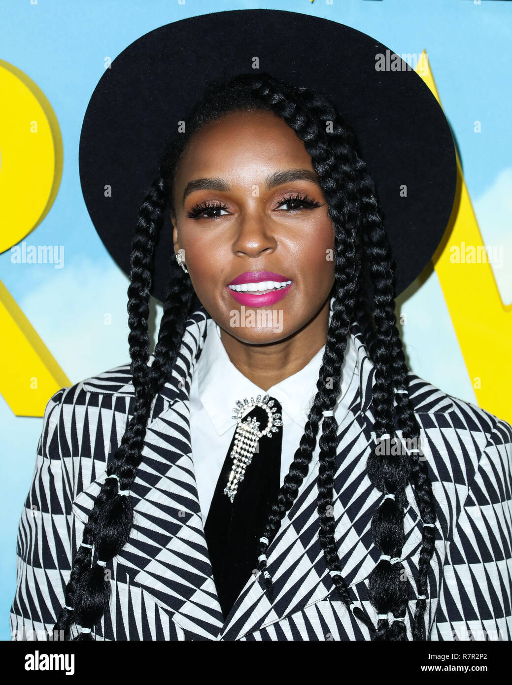 Los Angeles, USA. 10th Dec 2018. Singer/actress Janelle Monae wearing a ...
