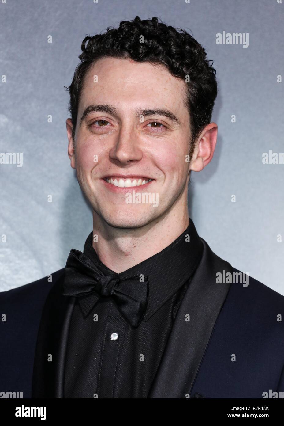 Westwood, California, USA. 10th Dec 2018. Austin Freeman arrives at the ...