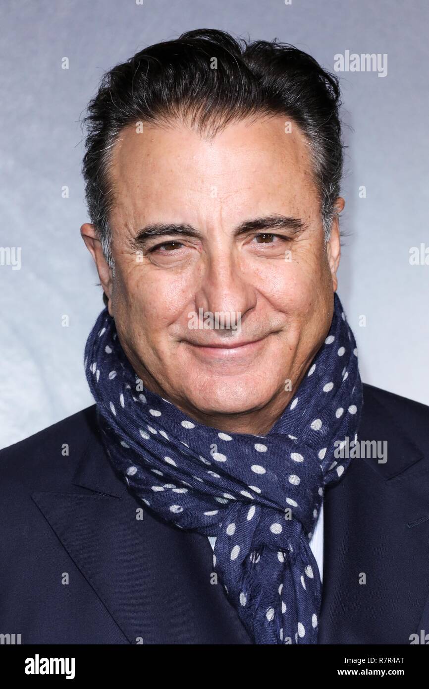 Westwood, California, USA. 10th Dec 2018. Actor Andy Garcia arrives at ...