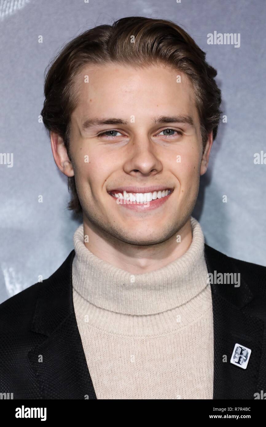 Westwood, California, USA. 10th Dec 2018. Actor Logan Shroyer arrives ...
