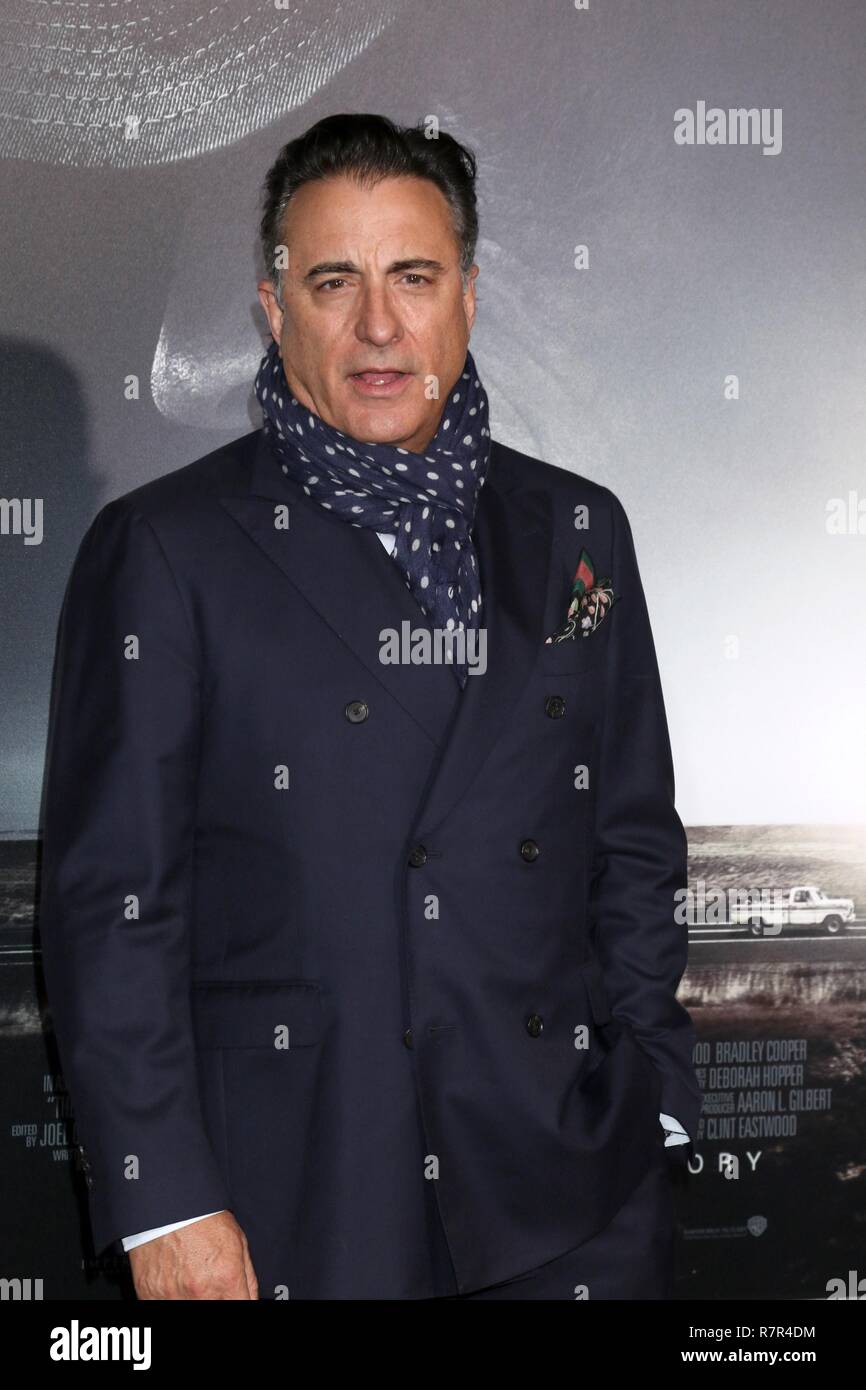 Los Angeles, CA, USA. 10th Dec, 2018. Andy Garcia at arrivals for THE ...