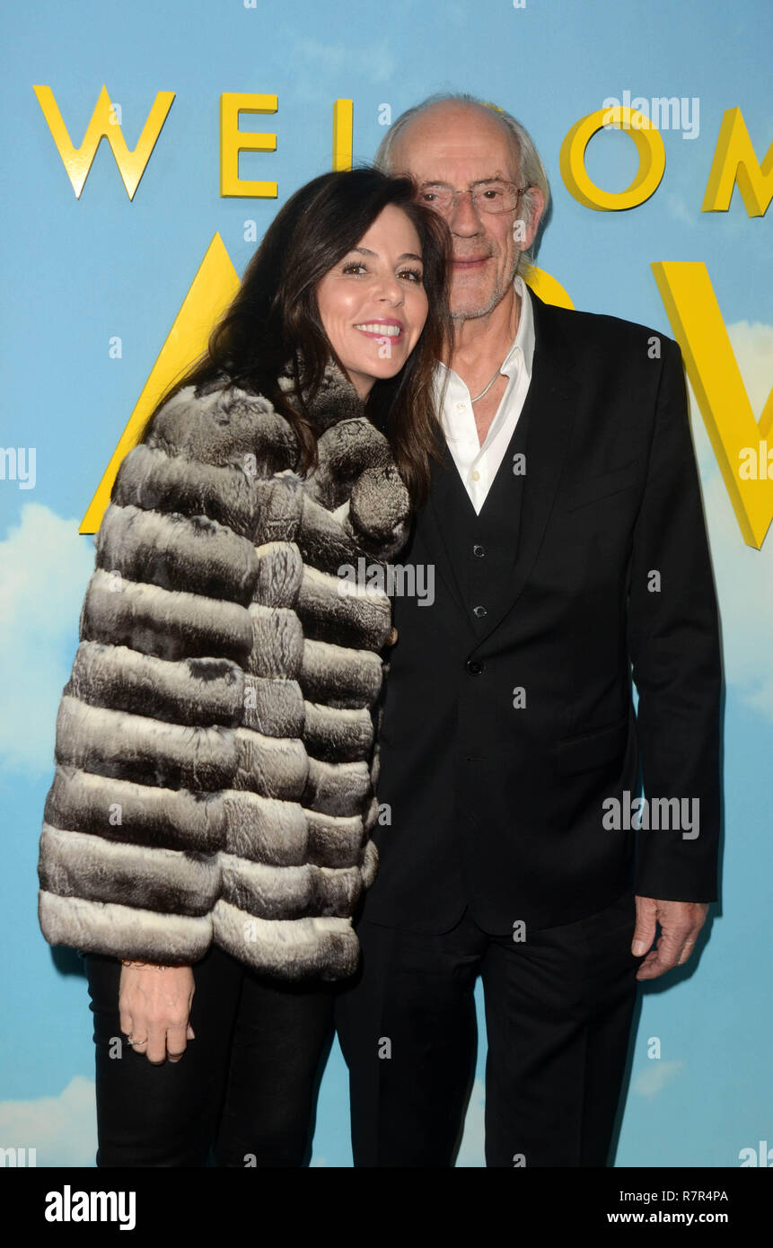 Hollywood, Ca. 10th Dec, 2018. Lisa Loiacono, Christopher Lloyd at the ...