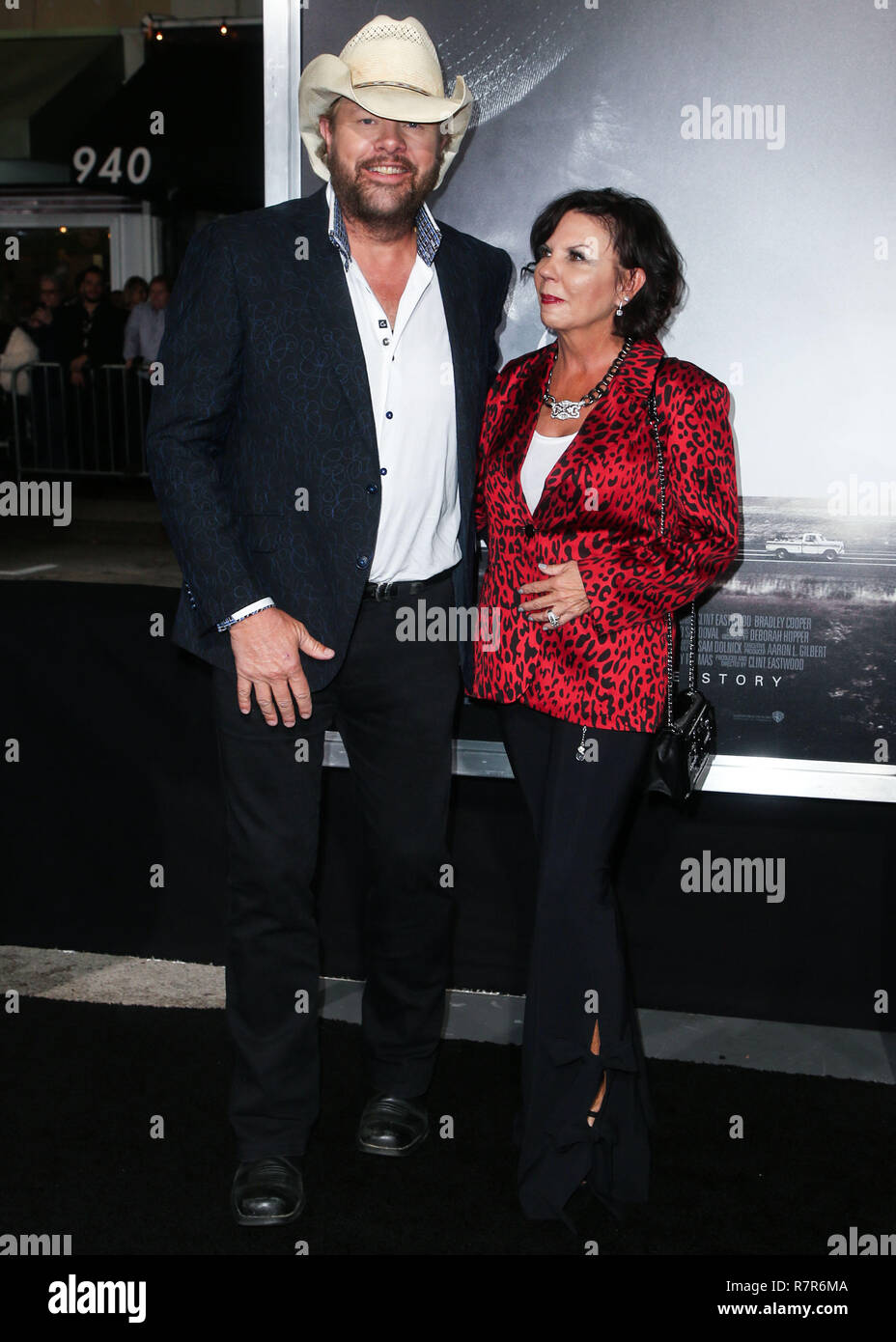 WESTWOOD, LOS ANGELES, CA, USA - DECEMBER 10: Singer Toby Keith and ...