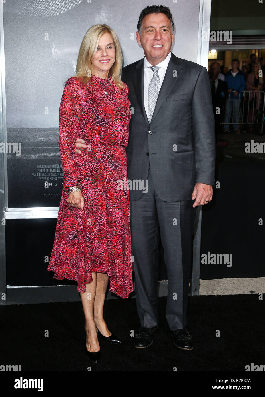 Los Angeles, California, USA. 10th December, 2018. Tim Moore arrives at ...