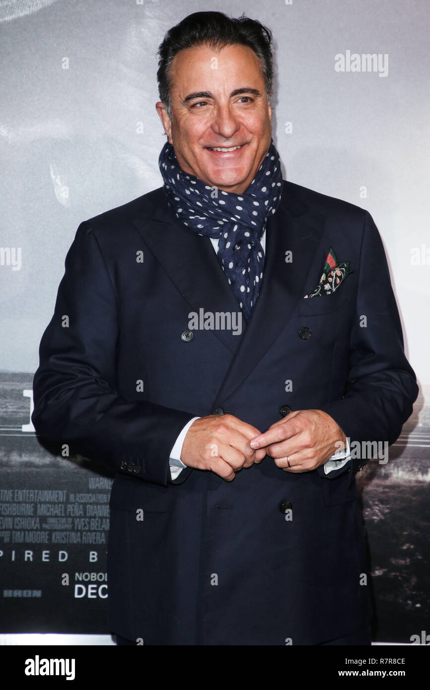 Los Angeles, California, USA. 10th December, 2018. Actor Andy Garcia ...