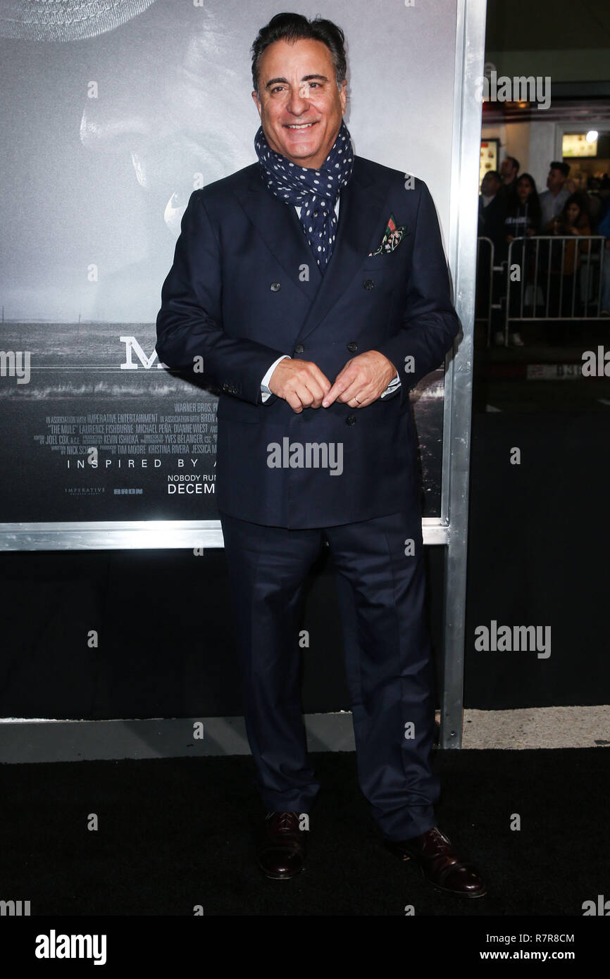 Los Angeles, California, USA. 10th December, 2018. Actor Andy Garcia ...
