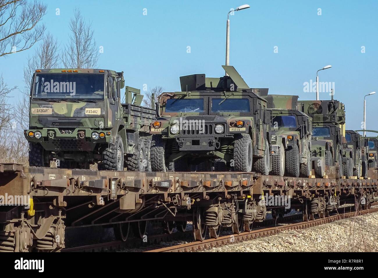 2nd stryker cavalry regiment hi-res stock photography and images - Alamy