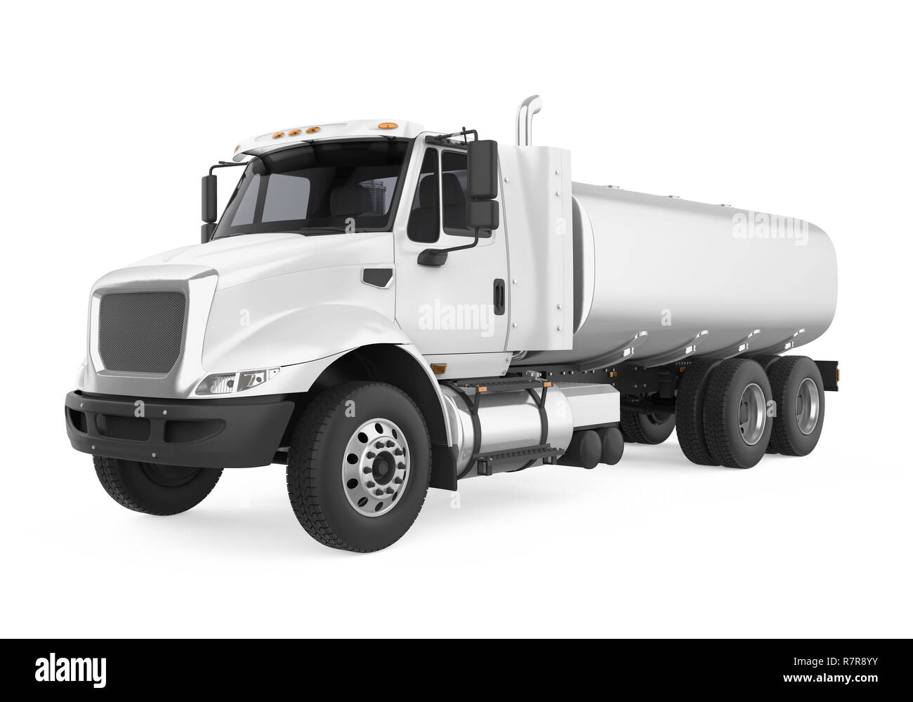 Fuel Tanker Truck Stock Photo - Alamy