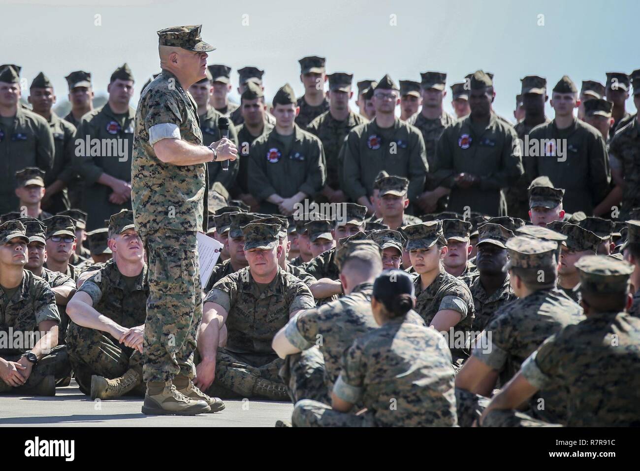 Gen. Robert B. Neller, the 37th Commandant of the Marine Corps ...