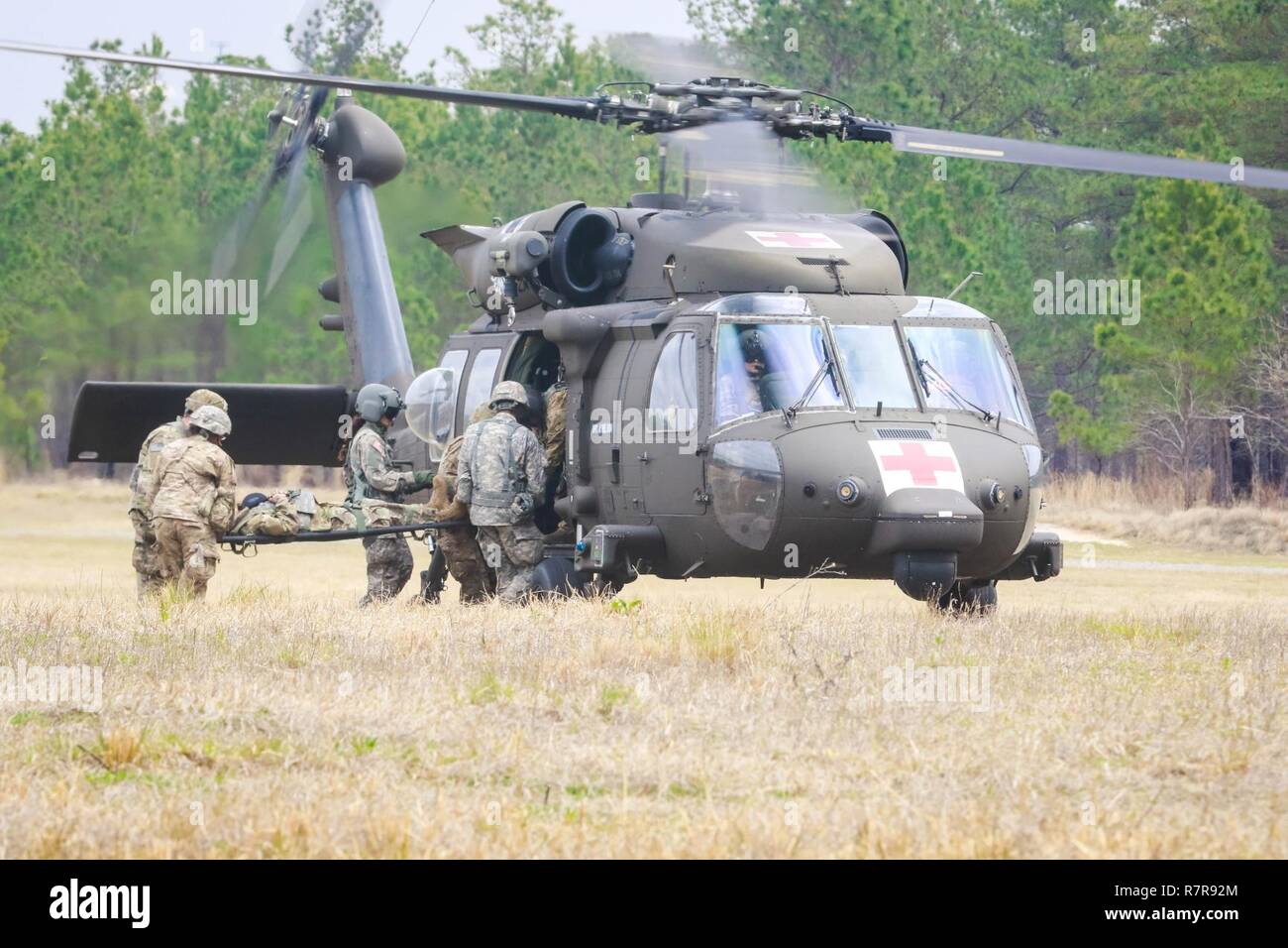 Flight Medics with "All-American DUSTOFF," 3rd General Support Aviation ...