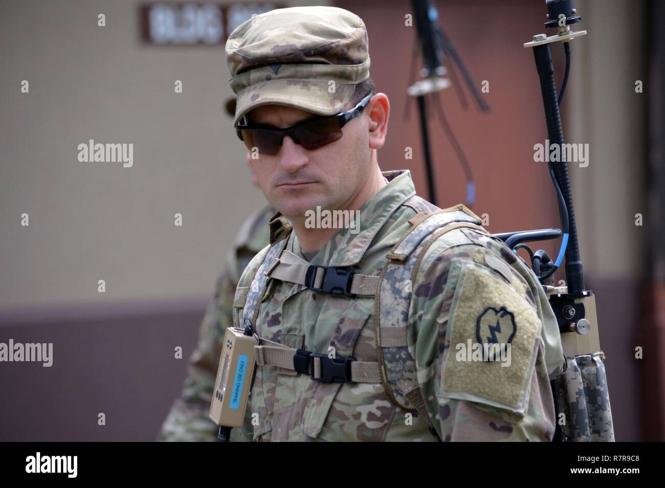 Spc. Robert Nobles, a cavalry scout assigned to 3rd Squadron, 4th ...