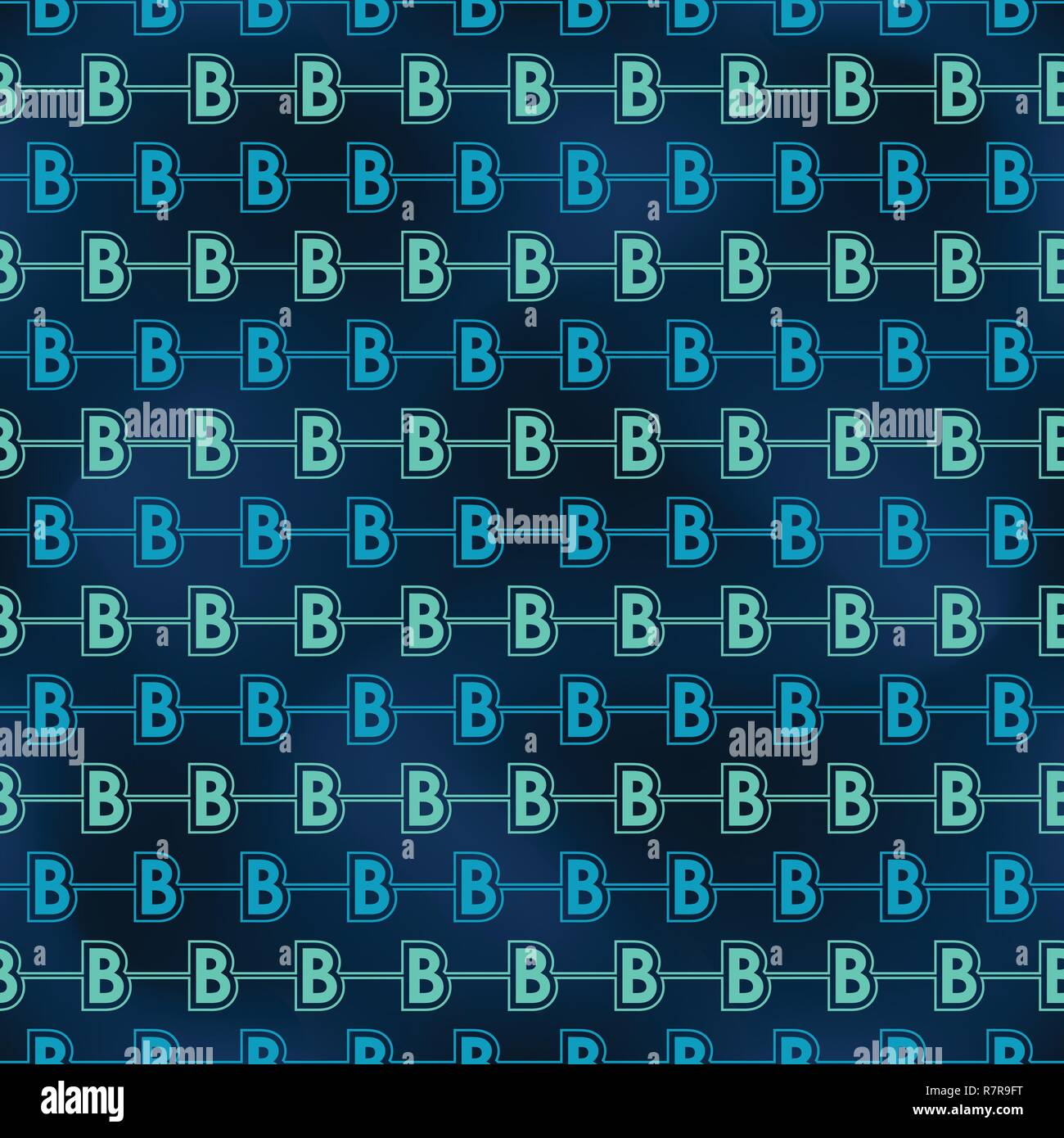Alphabet letter B vector seamless pattern Stock Vector Image & Art - Alamy