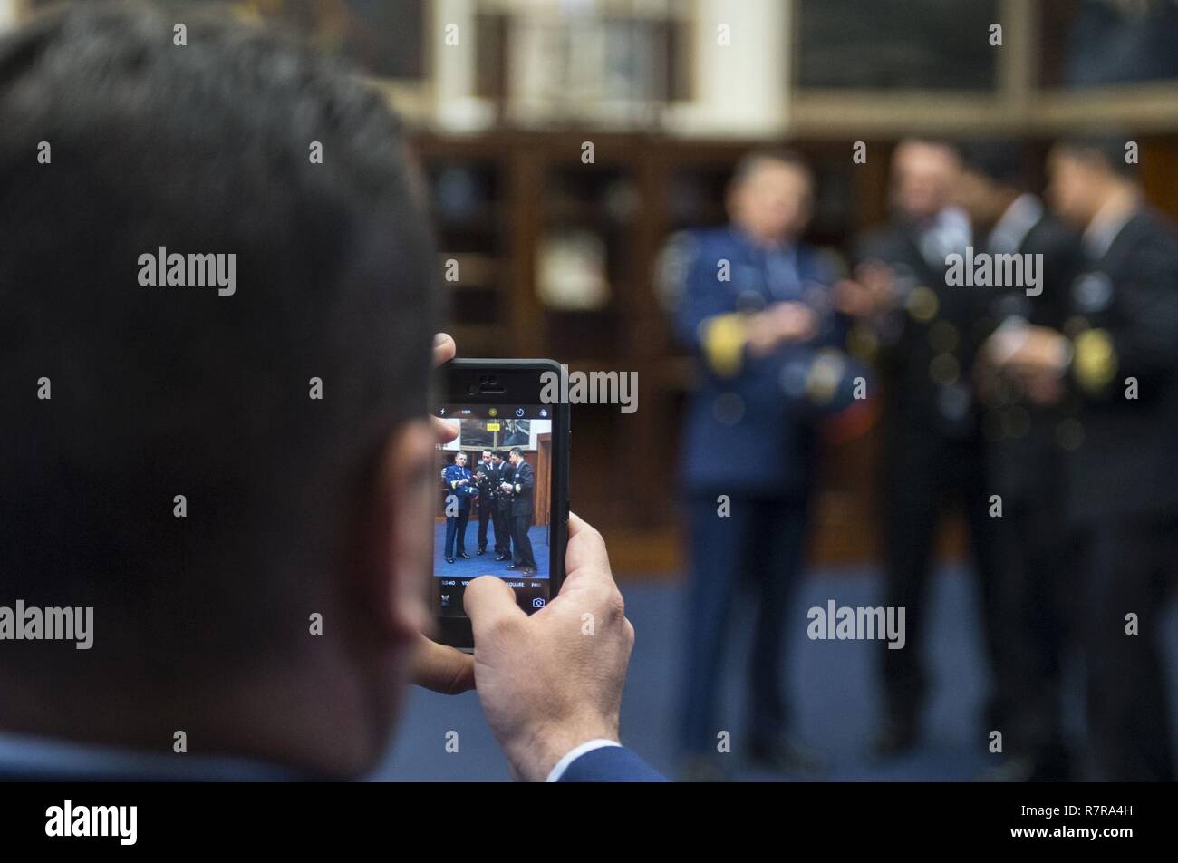 Rear Adm. James Rendon, superintendent of the U.S. Coast Guard Academy ...