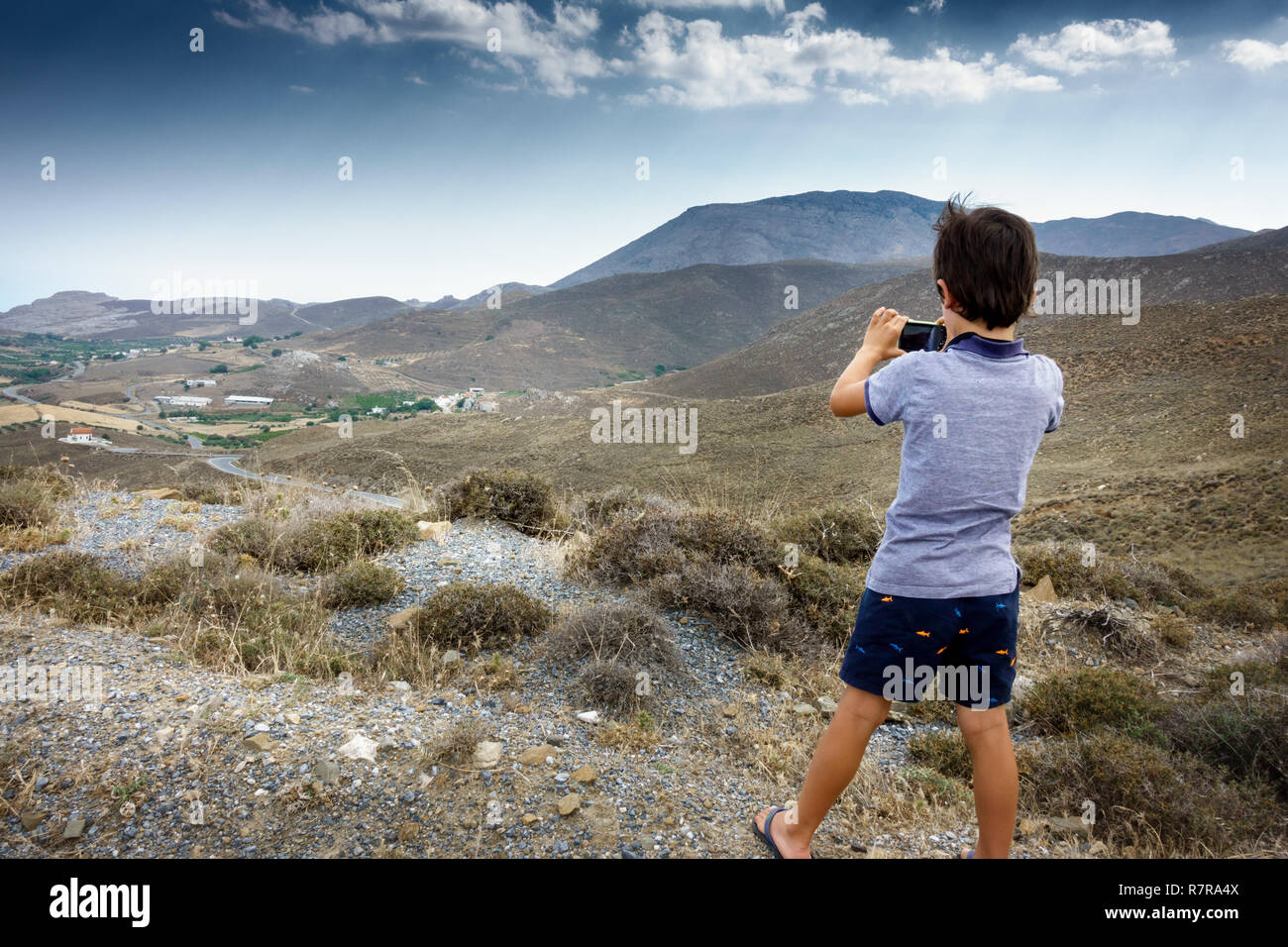 Boy photographing hi-res stock photography and images - Alamy