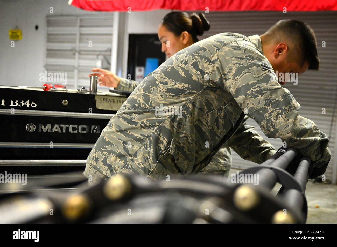 Multi barrel cannon hi-res stock photography and images - Alamy
