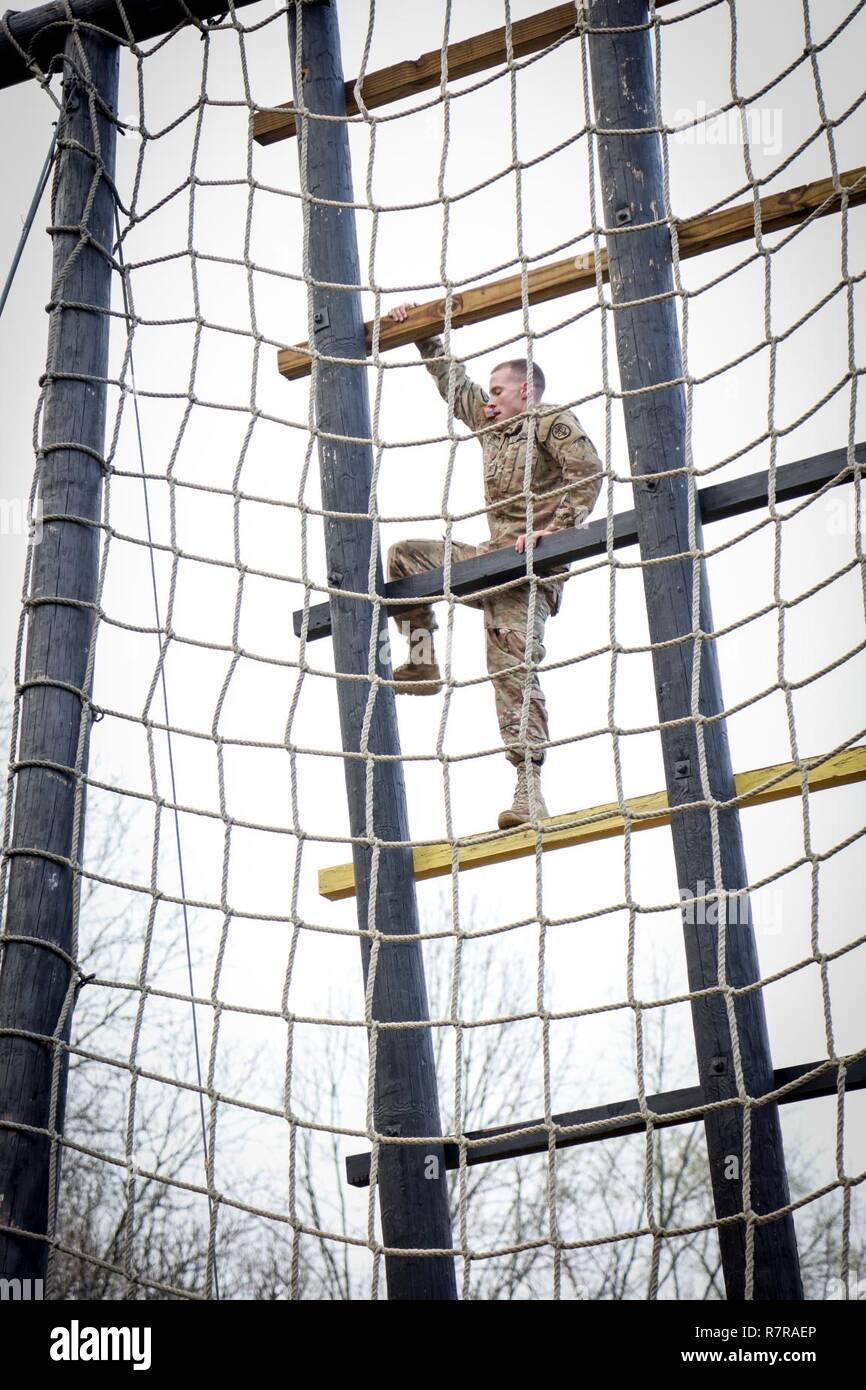 After rope climbing and traversing "The Tough One" during the ...