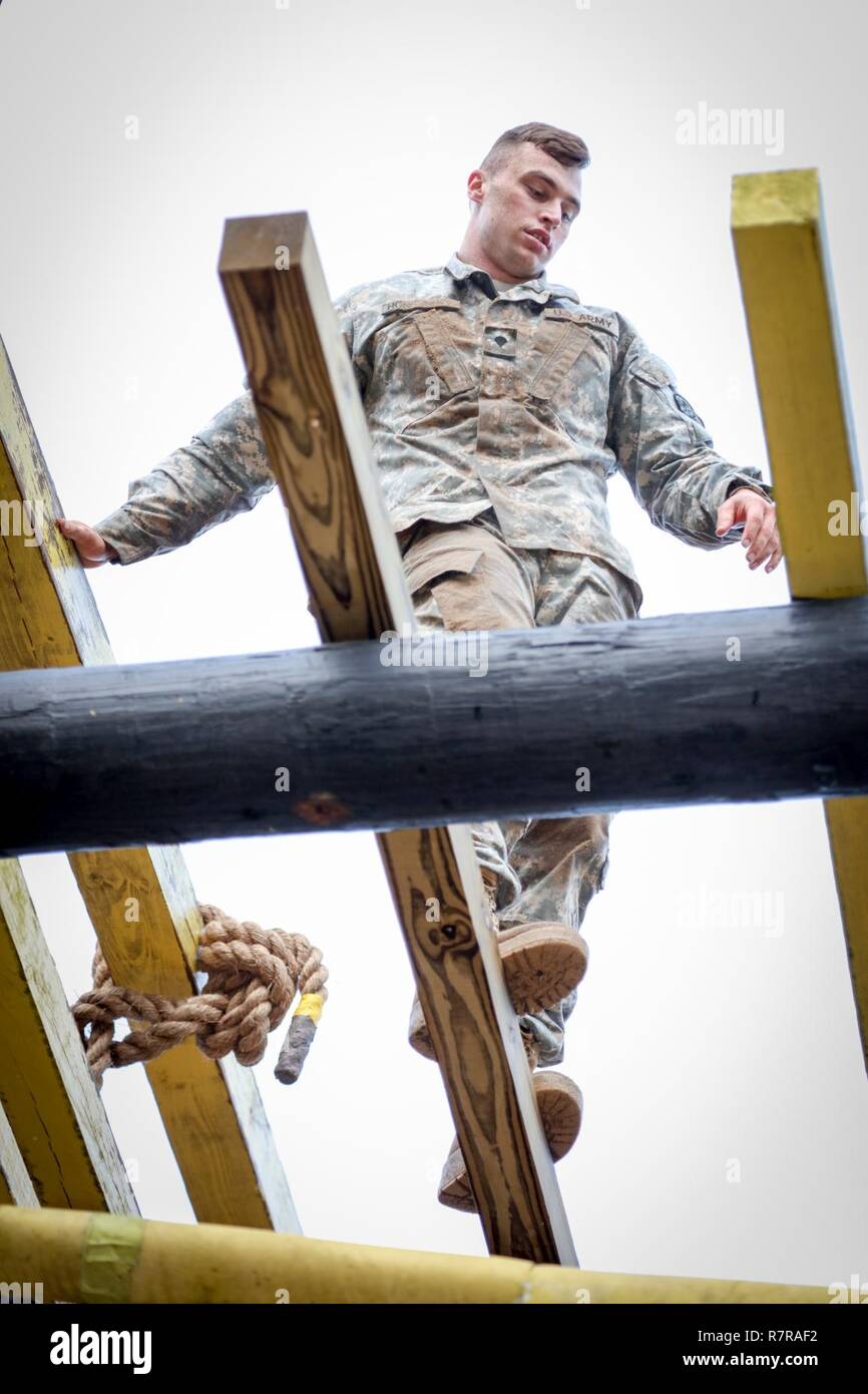 After climbing "The Tough One" during the Sabalauski Air Assault School ...