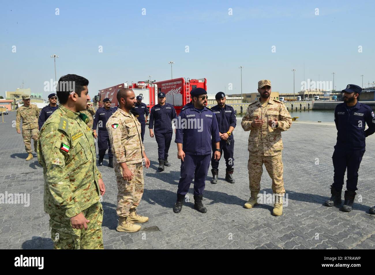 Joint CBRNE exercise tests U.S. and Kuwaiti civilian and military ...
