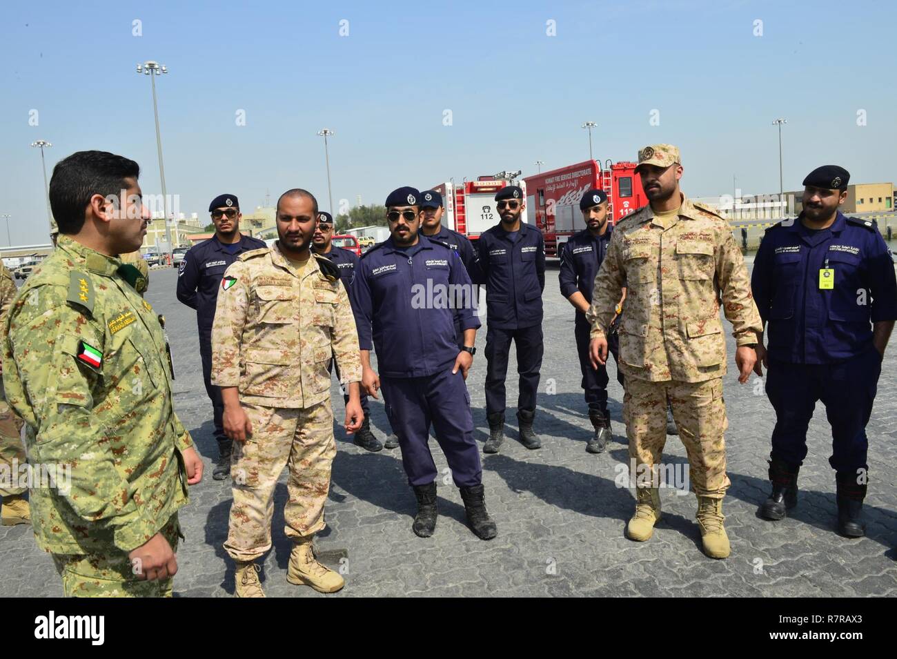 Joint CBRNE exercise tests U.S. and Kuwaiti civilian and military ...