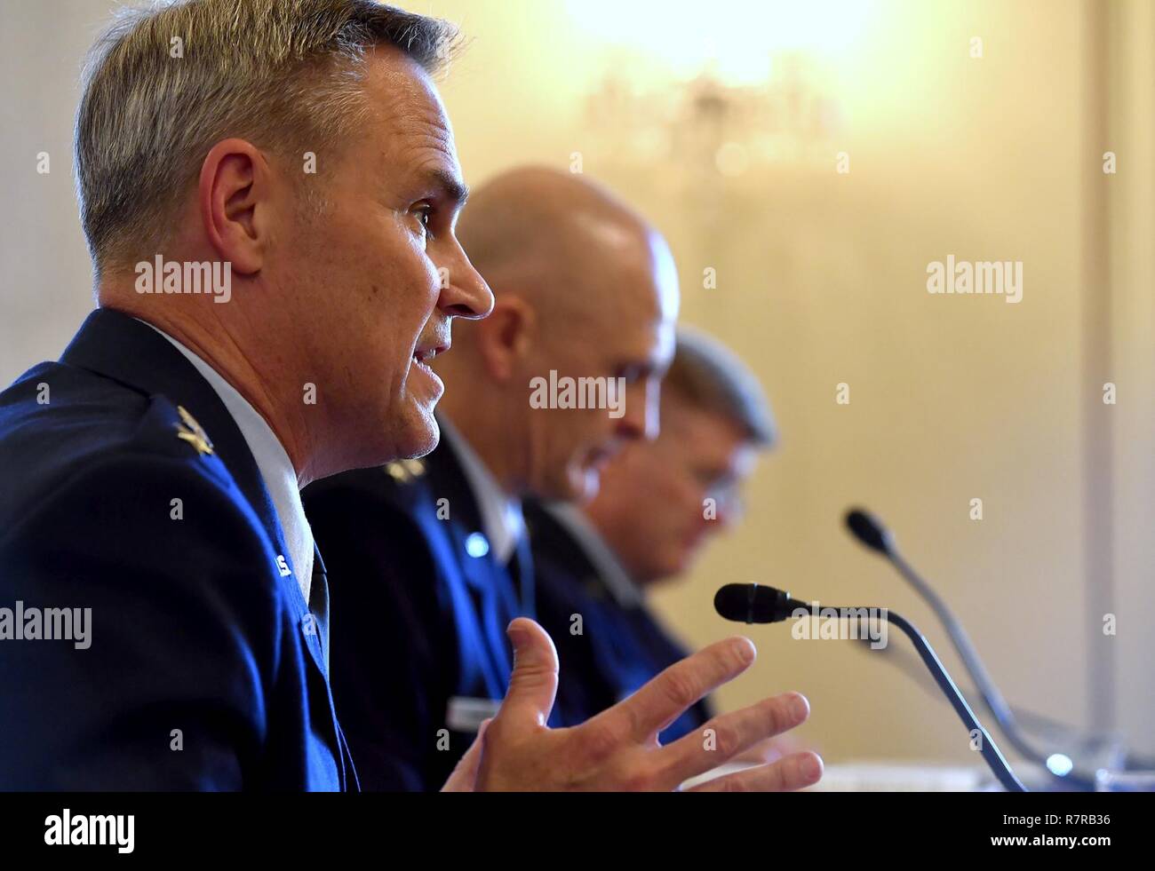 Lt gen jerry harris hi-res stock photography and images - Alamy