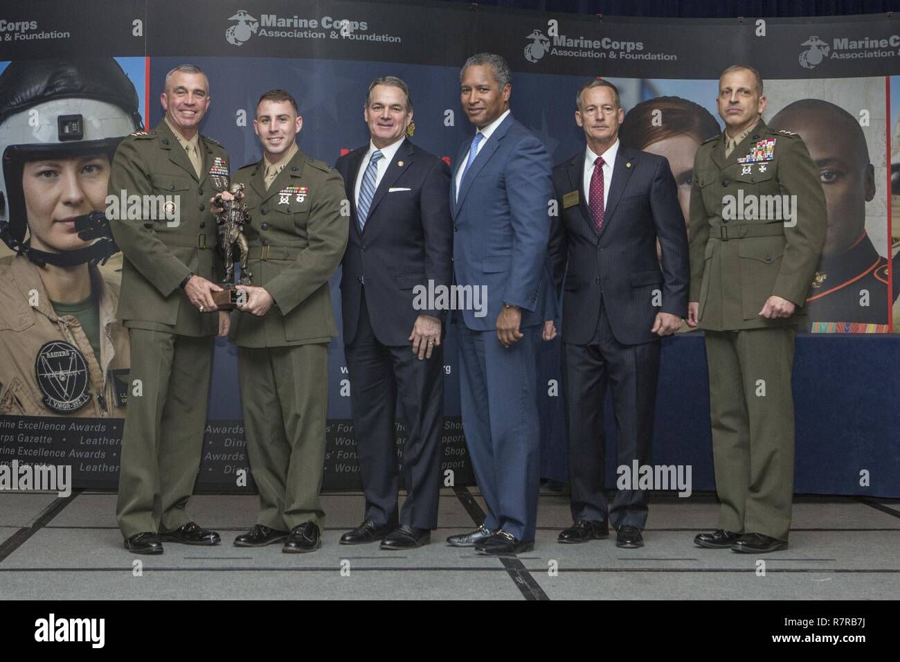 From left U.S. Marine Corps Lt. Gen. John E. Wissler, commanding ...