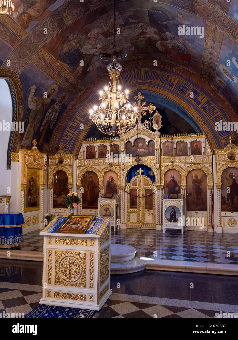 Orthodox church Sv. Petka in the fortress Kalemegdan, Belgrade, Serbia ...