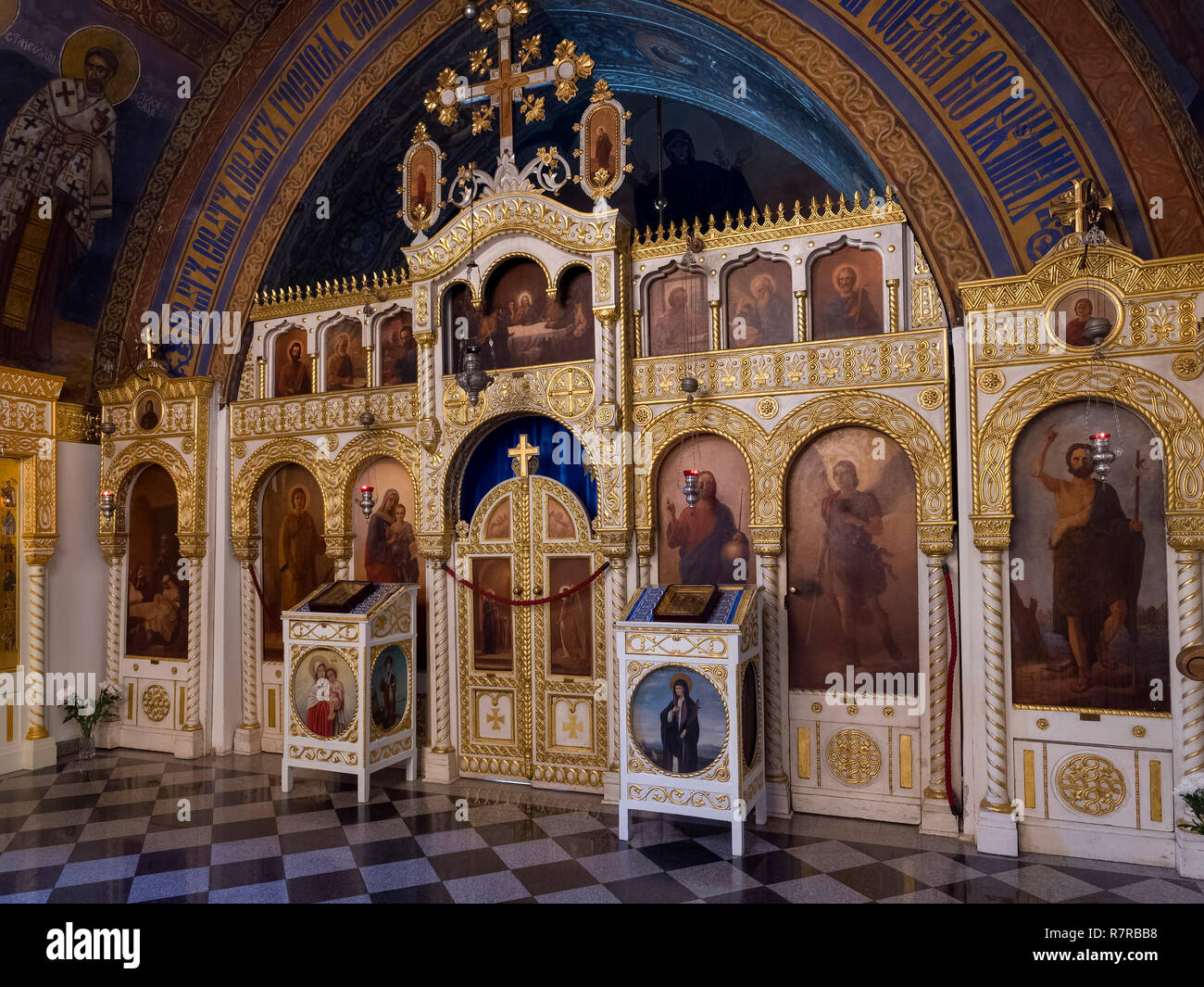 Orthodox church Sv. Petka in the fortress Kalemegdan, Belgrade, Serbia ...