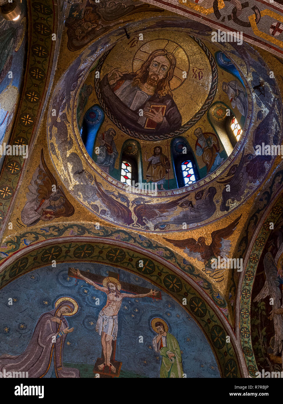 Orthodox Roses church Crkva Ruzica in the fortress Kalemegdan, Belgrade ...