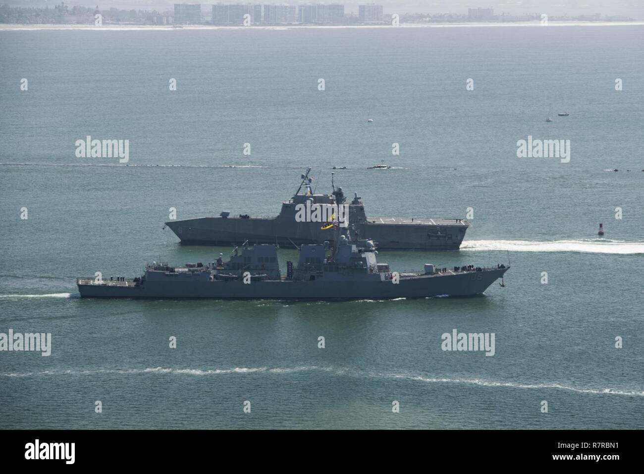 SAN DIEGO (March 31, 2017) Independence-class littoral combat ship USS ...