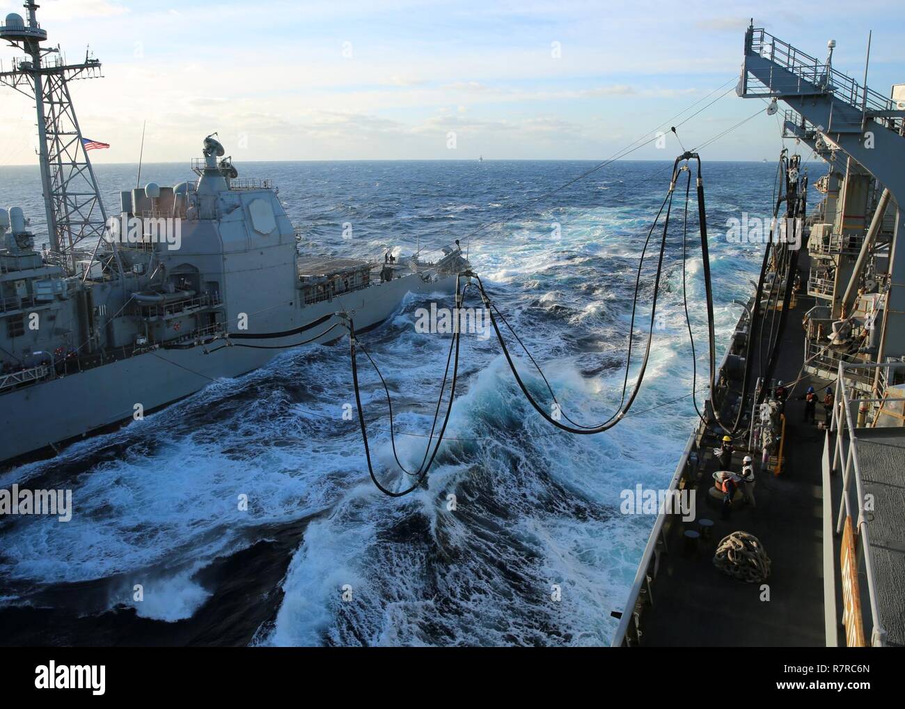 ATLANTIC OCEAN (March 23, 2017)--Military Sealift Command's fast combat ...