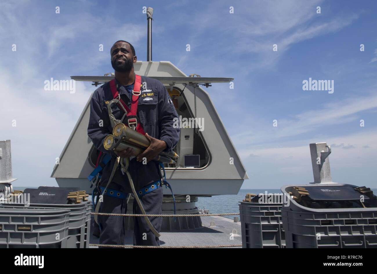 STRAIT OF MALACCA (March 31, 2017) Chief Gunner's Mate Jason Kelly ...