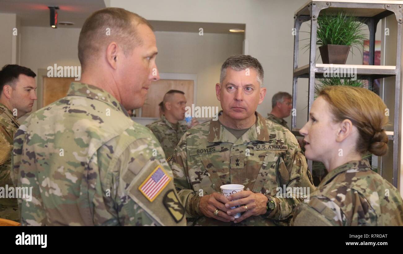 Maj. Gen. Janson Boyles, the adjutant general of Mississippi, and ...