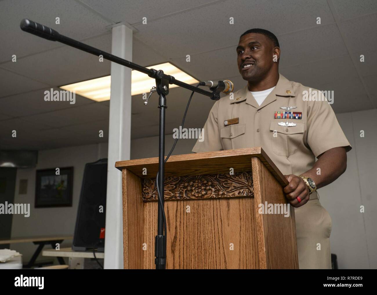SAN DIEGO (March 31, 2017) Chief Aviation Boatswain’s Mate (Handling ...