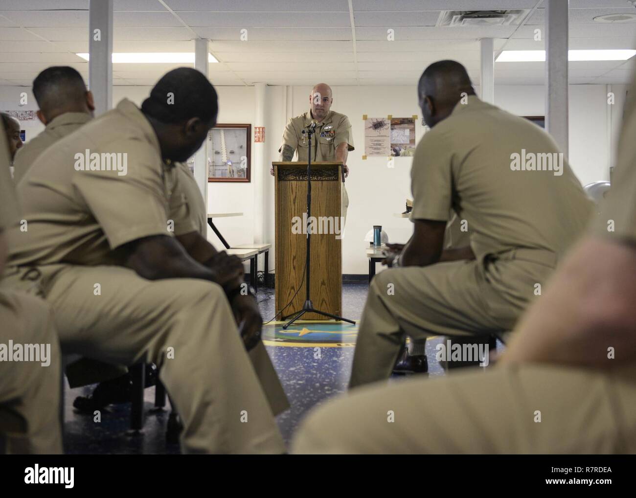 SAN DIEGO (March 31, 2017) Master Chief Personnel Specialist Thomas ...