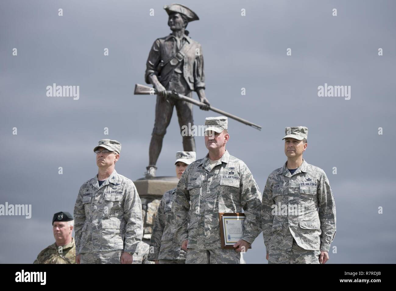 Col. Shaun J. Perkowski, 167th Airlift Wing commander, Chief Master Sgt ...