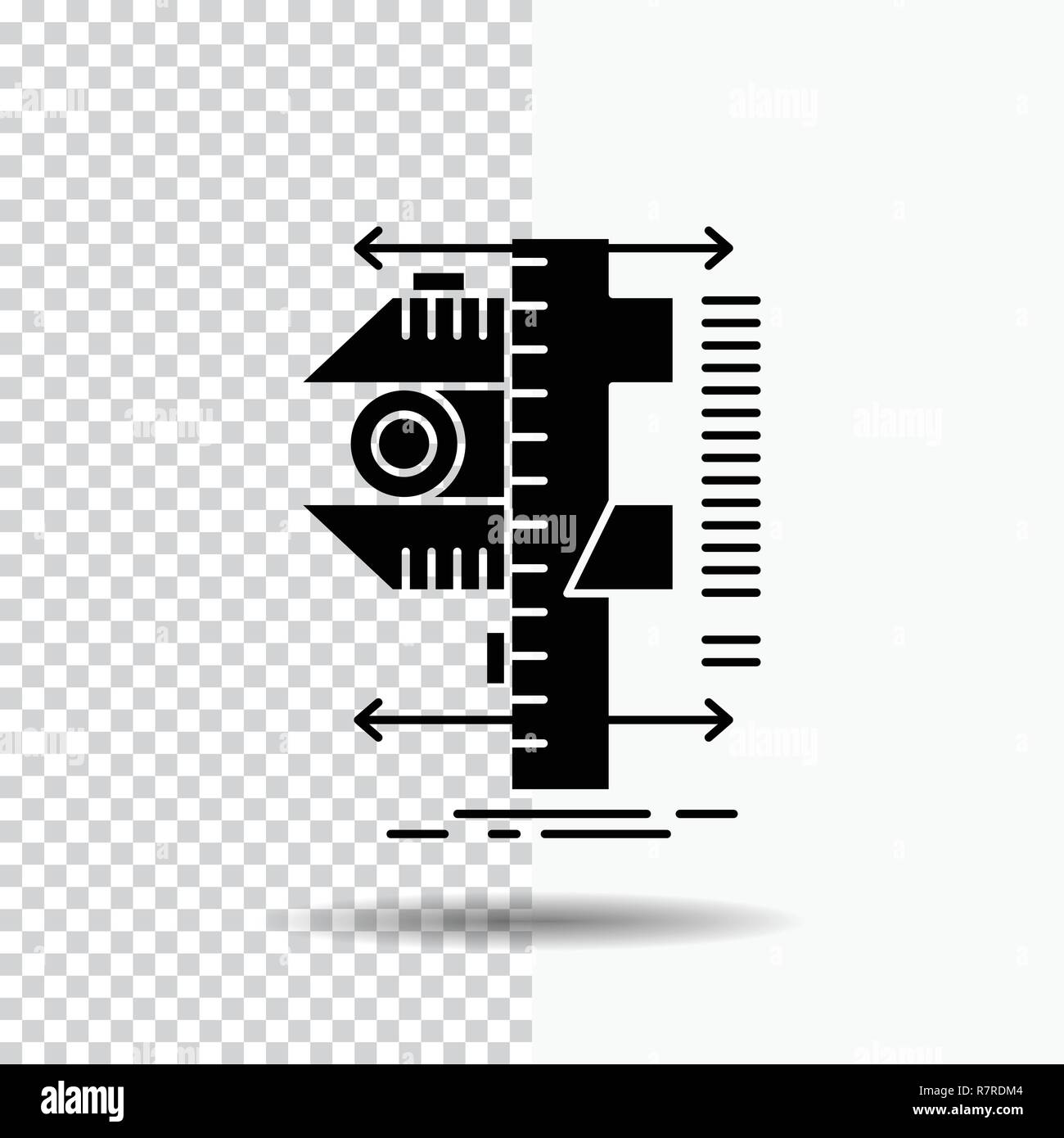 Transparent measurement Stock Vector Images - Alamy