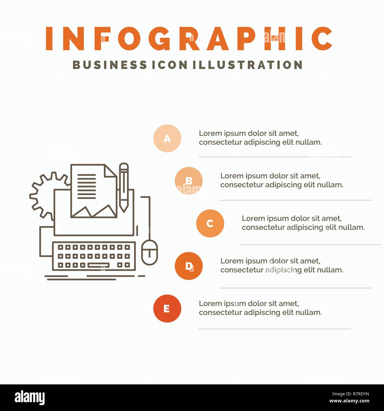Infographics template hi-res stock photography and images - Alamy
