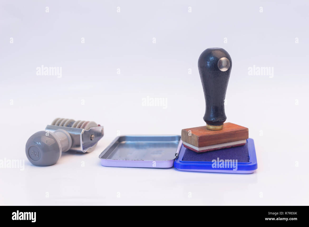 Stamp in the office hi-res stock photography and images - Alamy