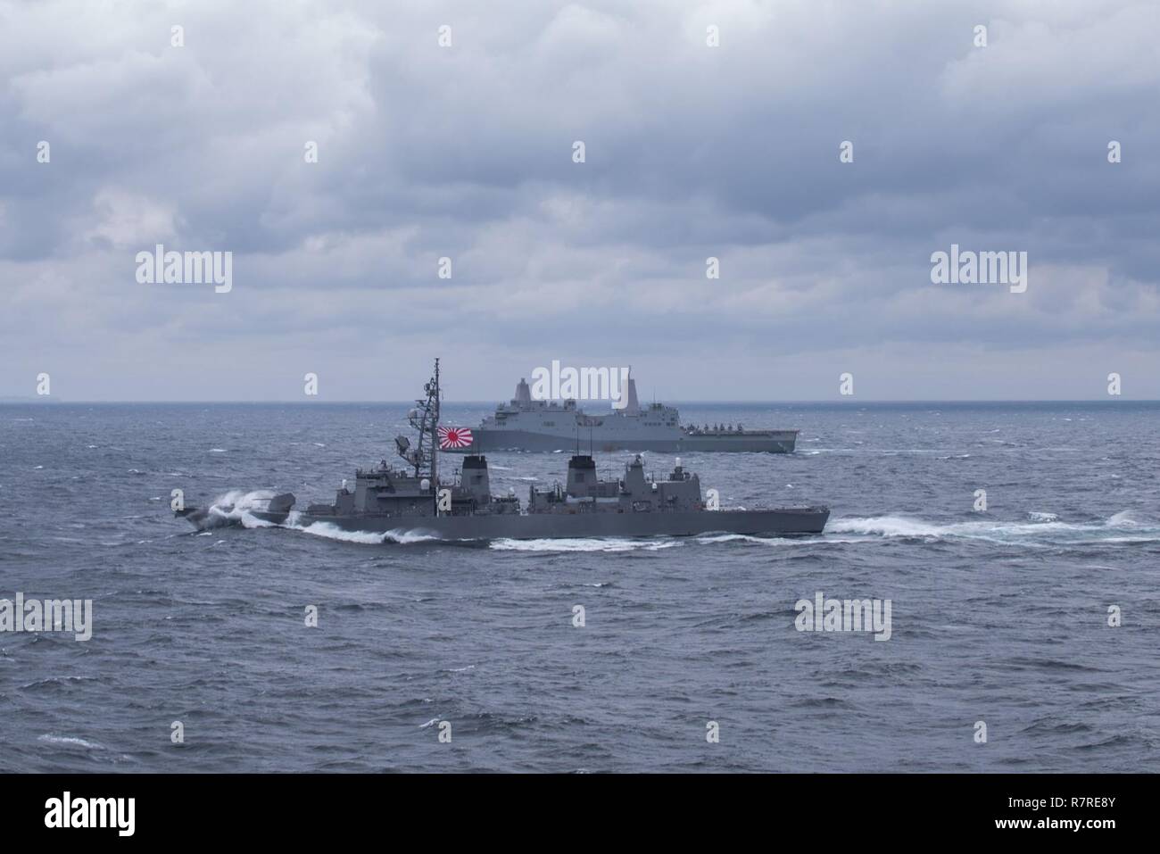 SEA OF JAPAN (March 31, 2017) The Japan Maritime Self-Defense Force ...