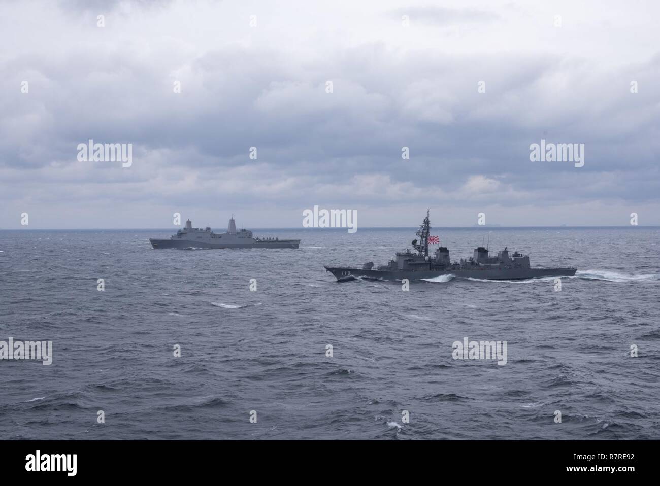 SEA OF JAPAN (March 31, 2017) The Japan Maritime Self-Defense Force ...