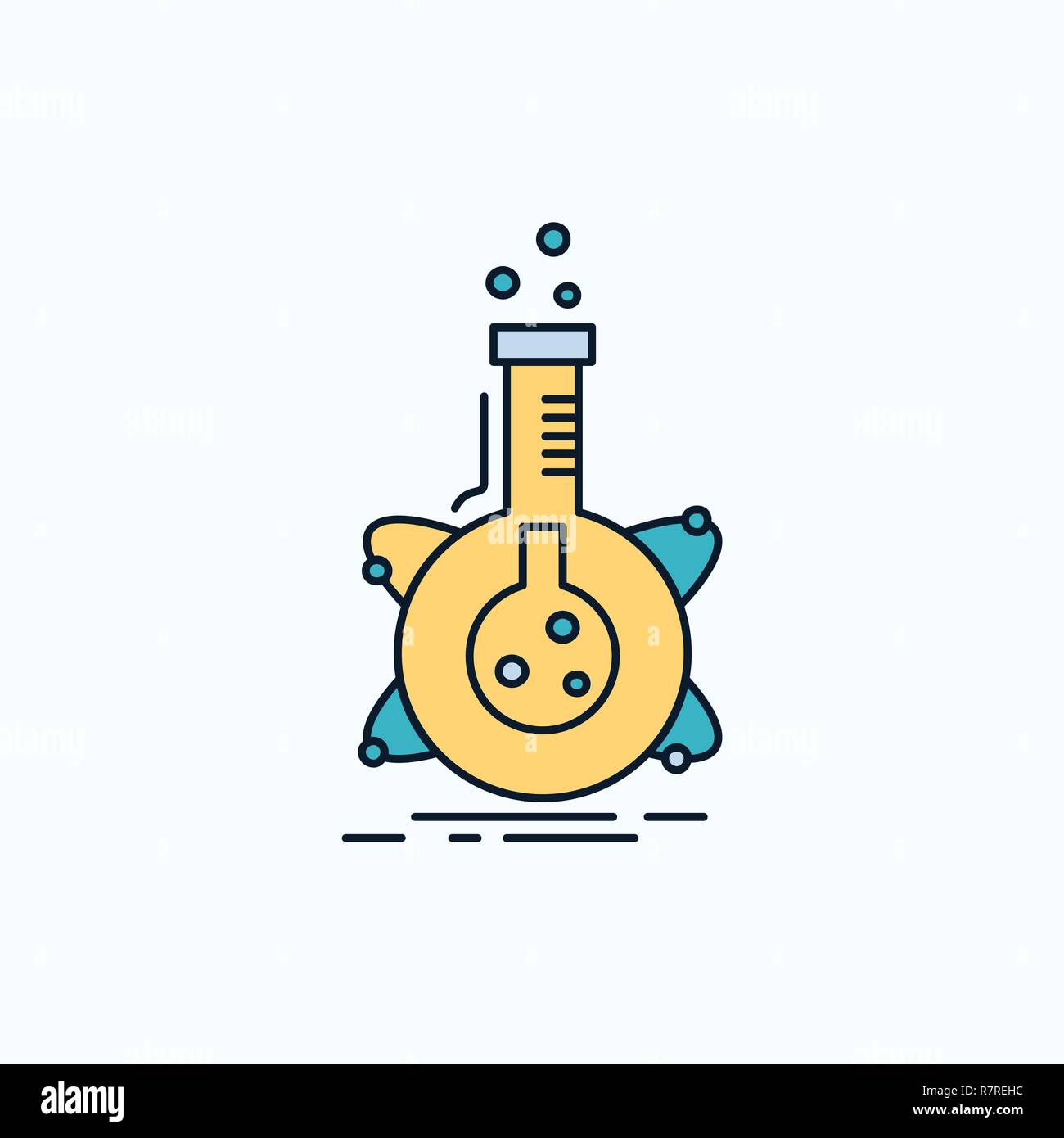 Yellow flask Stock Vector Images - Alamy