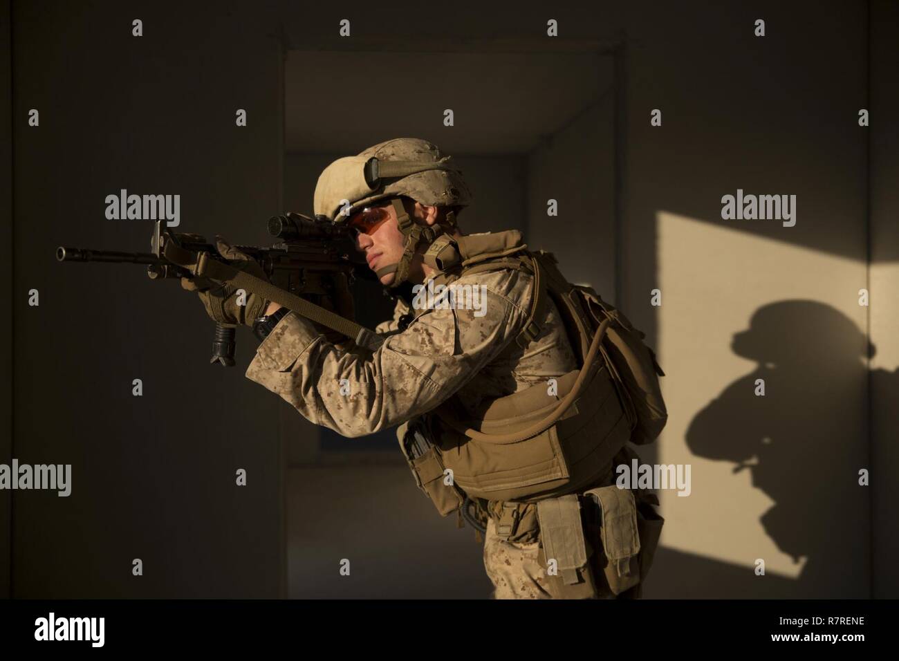Lance Cpl. Anthony R. Fonseca, a rifleman assigned to Special Purpose ...