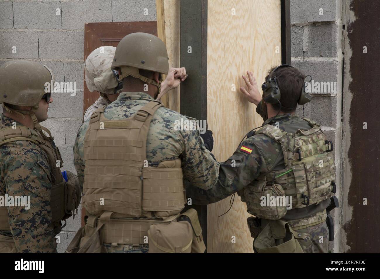 U.S. Marines assigned to Special Purpose Marine Air Ground Task Force ...